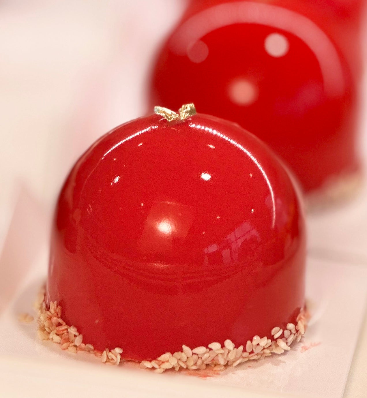 Strawberry Vanilla Mousse | D'CARAMEL